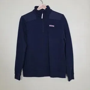 Vineyard Vines | Sweaters | Vineyard Vines Polo Sweater Women S Navy Ls ...